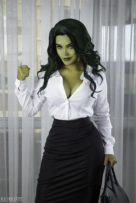 Kalinka Fox She Hulk Cosplay By Kalinka Fox Cosplay 18 She Hulk