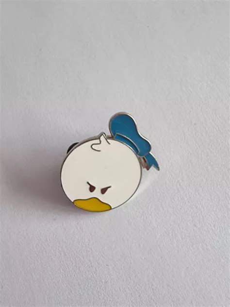 Donald Duck Angry Face Head Individual Pin Disney Park Trading Pins