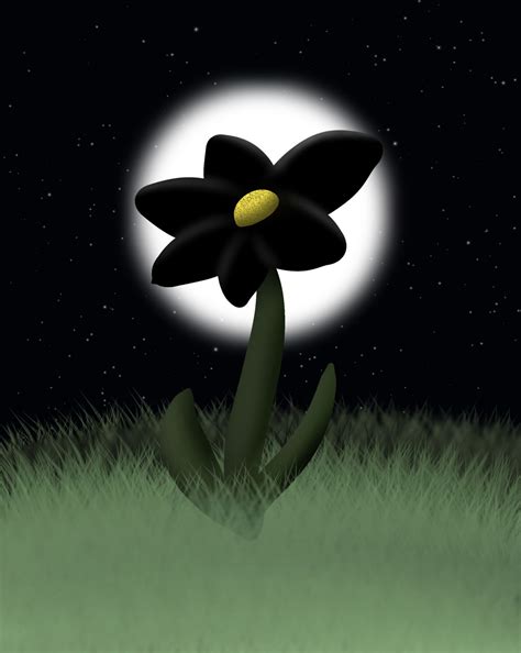 Moon Lit Flower By Thegreatmad On Deviantart