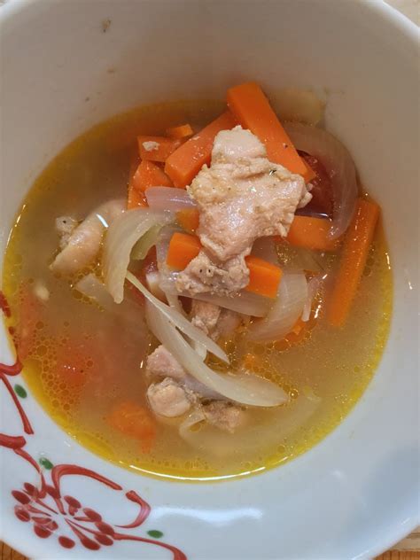 鶏もも肉とにんじんの具沢山スープ By コロナで料理始めた人 【クックパッド】 簡単おいしいみんなのレシピが392万品
