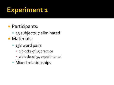 Cant Block The Rock N Roll Early Associative Memory Access Ppt Download