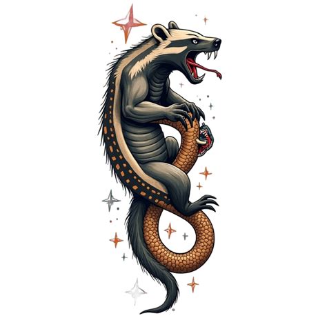 500 Best Honey Badger Tattoo Ideas Designs And Meaning 2026