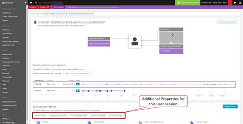 filter user sessions based on custom session properties eap