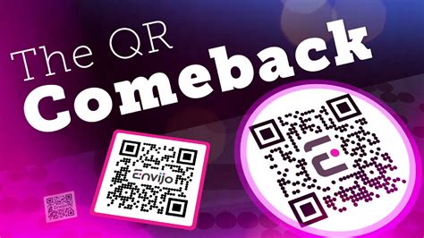 The Greatest Comeback The Qr Code From A Marketing Technology And Impact Perspective There