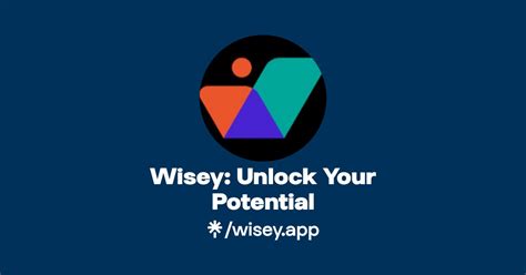 Wisey Unlock Your Potential Linktree