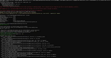 Error Rasa Init When Enter A Path By Elmoningka Rasa Open Source