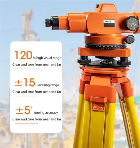 Level Gauge Surveying And Mapping Leveling Elevation Measuring