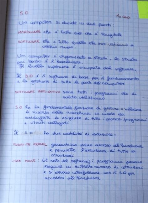 Definizione Di Sistemi Operativi Docsity