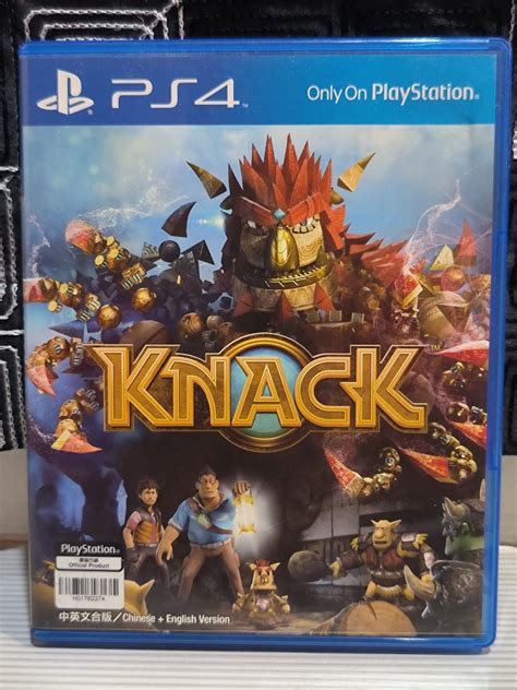 Ps4 Knack, Video Gaming, Video Games, PlayStation on Carousell