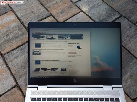 Hp Elitebook X G Laptop Review Hp Convertible Impresses In Almost Every Way