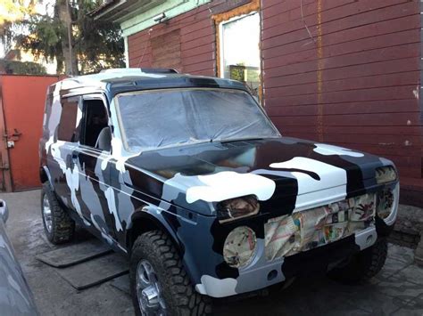 Покраска авто в камуфляж своими руками