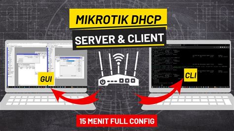 Dhcp Server Router Mikrotik And Dhcp Client Router Mikrotik Dhcp Server