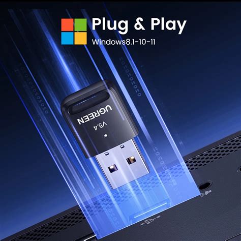Ugreen Usb Bluetooth 53 54 Dongle Adapter For Pc Speaker Wireless