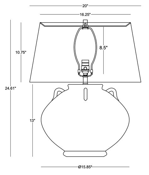Sandra Table Lamp Off White Ceramic FlowDecor