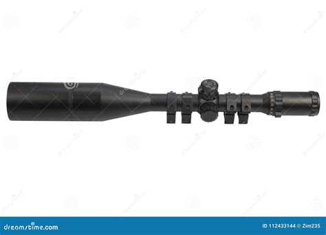 Sniper Scope Isolated Stock Photo Image Of Modern Army