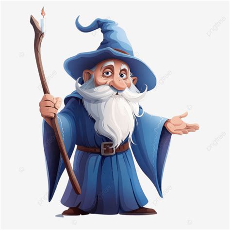 만화 마법사 마법사 만화 만화 마법사 Png 일러스트 및 이미지 에 대한 무료 다운로드 Pngtree