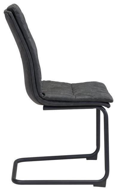 Vintage Black Sharon Dining Chair Set Belen Kox Industrial Dining