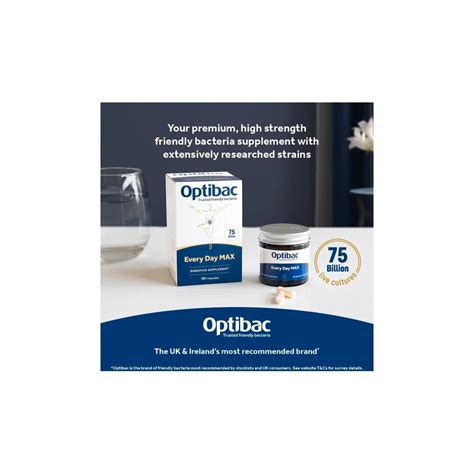 Every Day Max 30 Capsules Optibac Amrita Nutrition