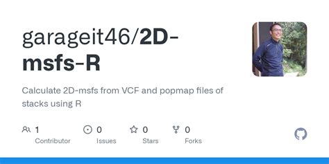 GitHub Garageit D Msfs R Calculate D Msfs From VCF And Popmap Files Of Stacks Using R