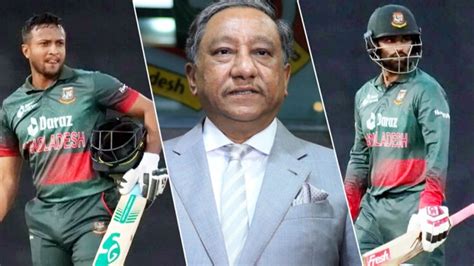 সাকিব তামিমের সম্পর্ক নিয়ে পাপনের মন্তব্যে নাখোশ সাকিব