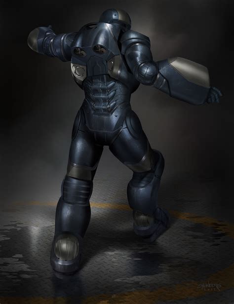 Awesome Iron Man 3 Concept Art Of Stealth Deep Dive And Hypervelocity Armors