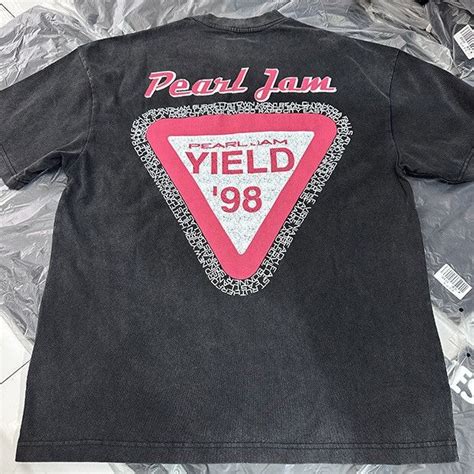 Vintage Pearl Jam Printed Tshirt Grailed