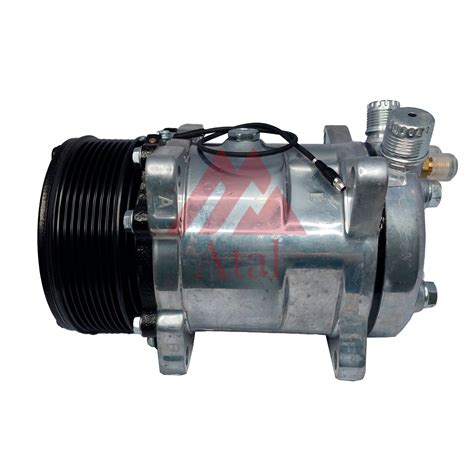 Compressor Sanden H Polia Pk Mm Orelhas Volts Universal R A Atal Atacado