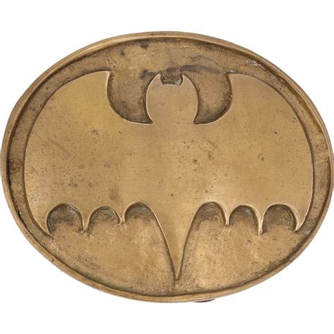 Brass Batman Bat Superhero Rare Dc Comic Book Movie 1 Gem
