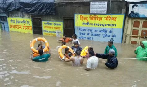 Heavy Rainfall Triggers Flood In Nashik Godavari River Crosses Danger
