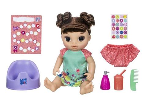 Baby Alive Potty Dance Baby Brunette Dutch Goat