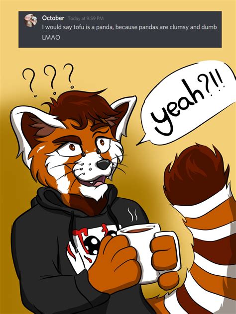 The Big Imageboard Tbib 2020 34 Ailurid Anthro Ask Blog Beverage