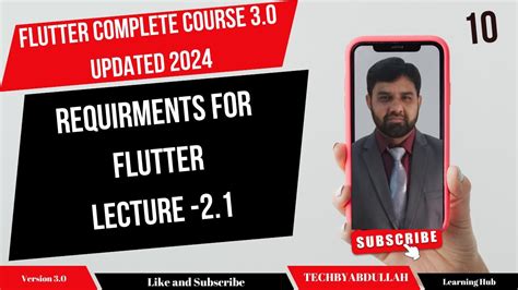 Flutter In Urdu Requirements For Flutter Lecture 21