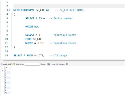 tohidul islam on linkedin generating series using recursive ctes mysql