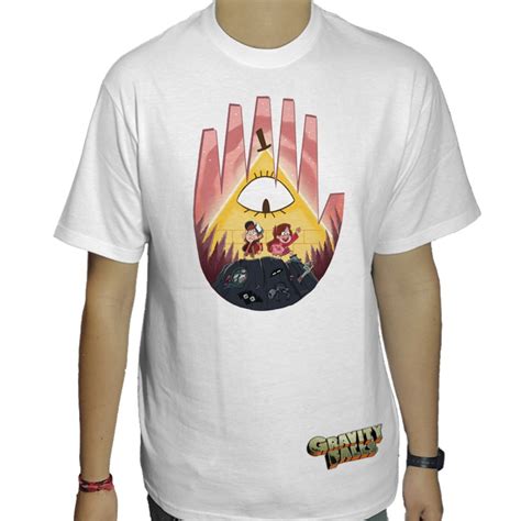 Playera Gravity Falls Mano Cartoon