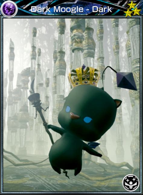 Dark Moogle Dark Card Mobius Final Fantasy Wiki
