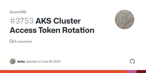Aks Cluster Access Token Rotation · Issue 3753 · Azureaks · Github