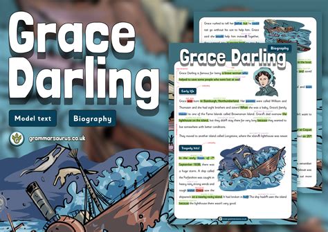 Year 2 Model Text Biography Grace Darling Grammarsaurus
