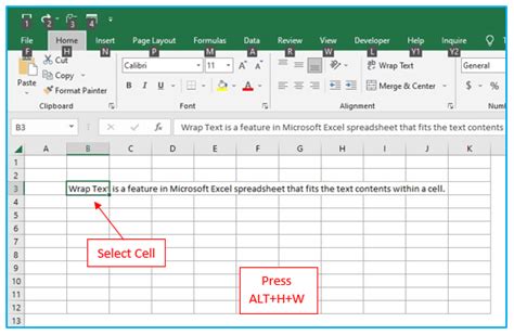 How To Wrap Text In Excel Including Shortcuts 5 Easy Ways Resource