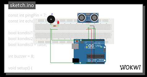 Sensor Parkir Wokwi Esp32 Stm32 Arduino Simulator
