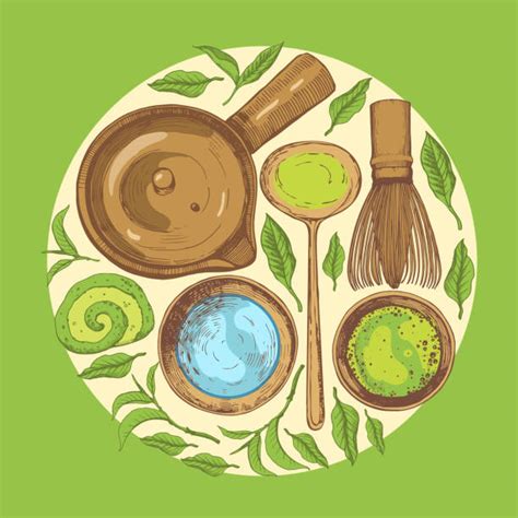 茶筅 イラスト素材 Istock