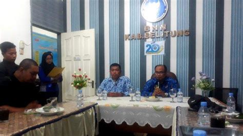 Undang Awak Media Kepala BNNK Belitung Paparkan Hasil Kinerja