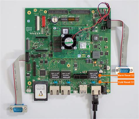 power and reset buttons — phycore am65x