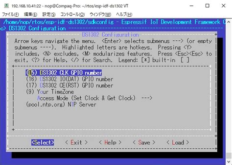Github Nopnop2002esp Idf Ds1302 Ds1302 Rtc Driver For Esp Idf