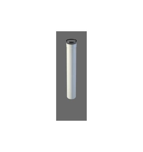 Canna Fumaria Mh Diametro 80 500mm Polipropilene Bianco Fig Leroy