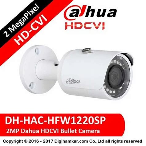 Dahua 2mp Hdcvi Ir Bullet Cctv Camera Dh Hac Hfw1220sp At Rs 1475