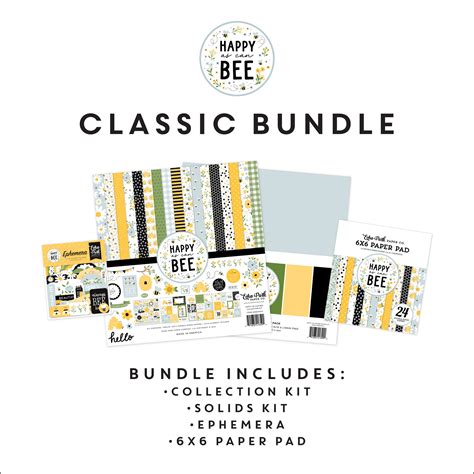 Happy As Can Bee Classic Bundle Echo Park Paper Co
