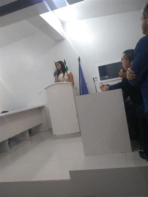 Câmara De Lagoa Da Canoa Empossa Nova Vereadora Câmara Municipal De