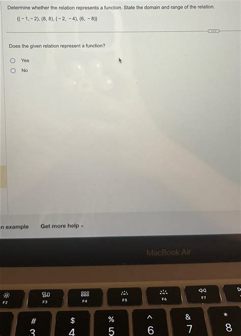 Solved Determine Whether The Relation Represents A Function Chegg