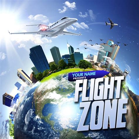 Mixtape Template Flight Zone 6 Mixtapepsd
