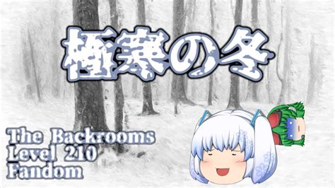 【ゆっくり解説】「level 210 Winter Ghosts」について【the Backrooms】 Youtube
